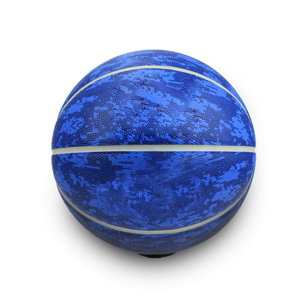 Custom Blue White Basketballs - Sports Gear Swag