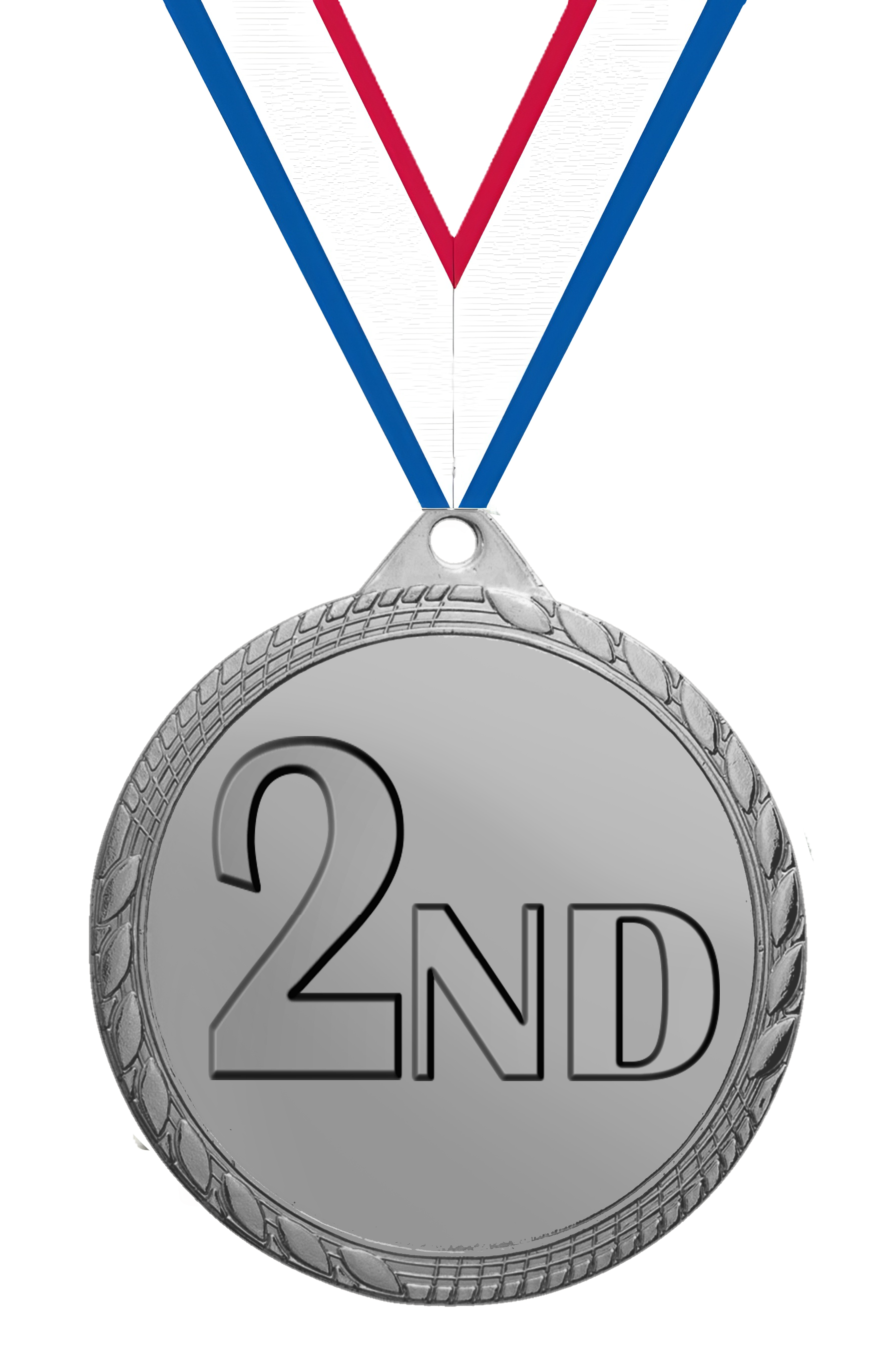 Custom Second Place Medals Awards - Sports Gear Swag